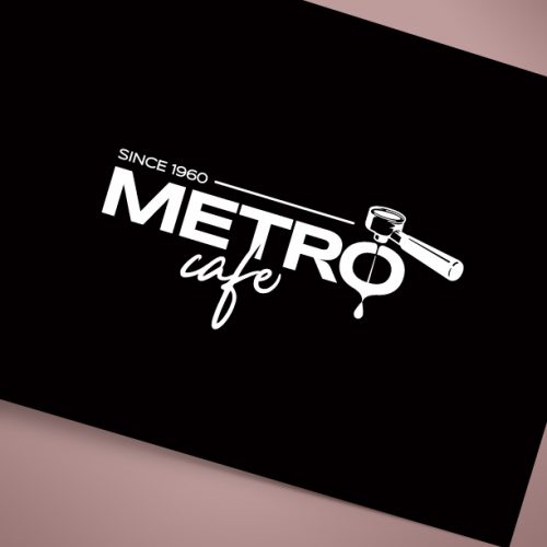 Σχεδιασμός λογοτύπου καφετέριας Metro Cafe | Logotypa.com